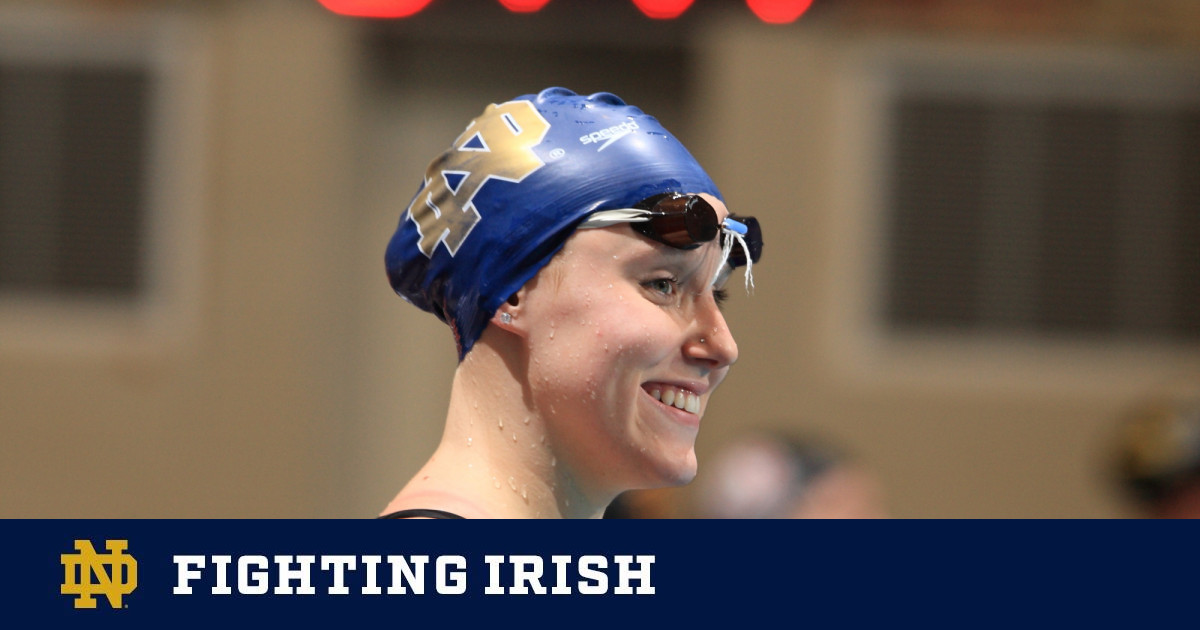 Reaney Smashes Own School Mark In 200 IM – Notre Dame Fighting Irish ...