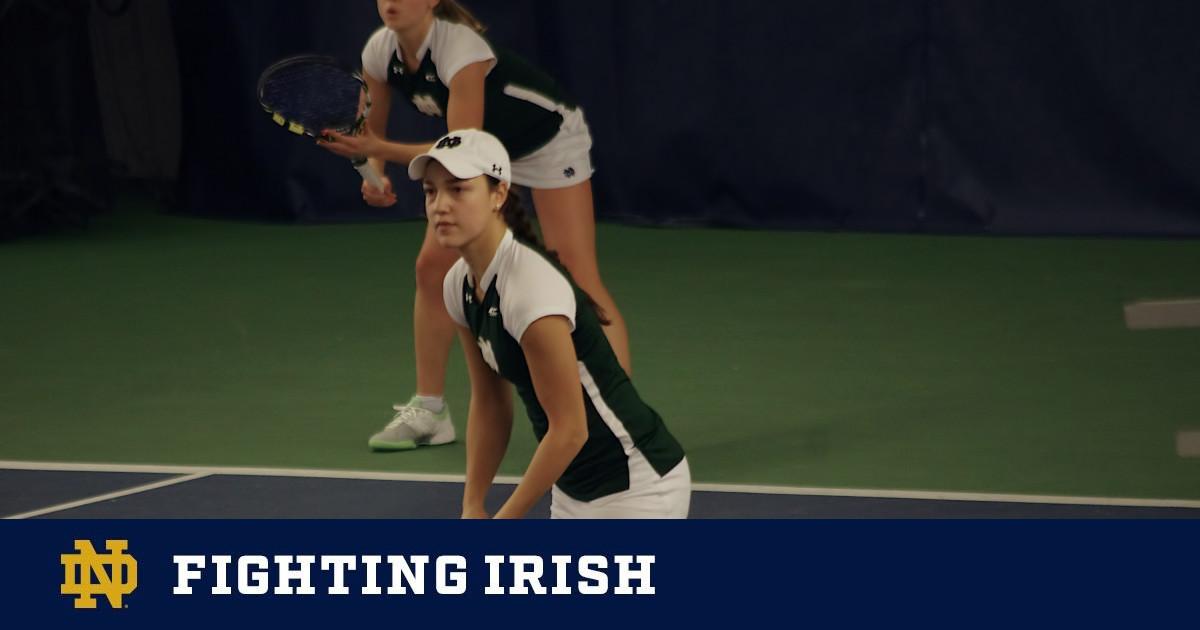 Irish Extra: Robinson, Gleason Doubling Up for Irish Tennis – Notre ...