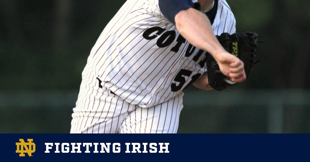 Dan Slania Named Cape Cod League Pitcher Of The Week – Notre Dame ...