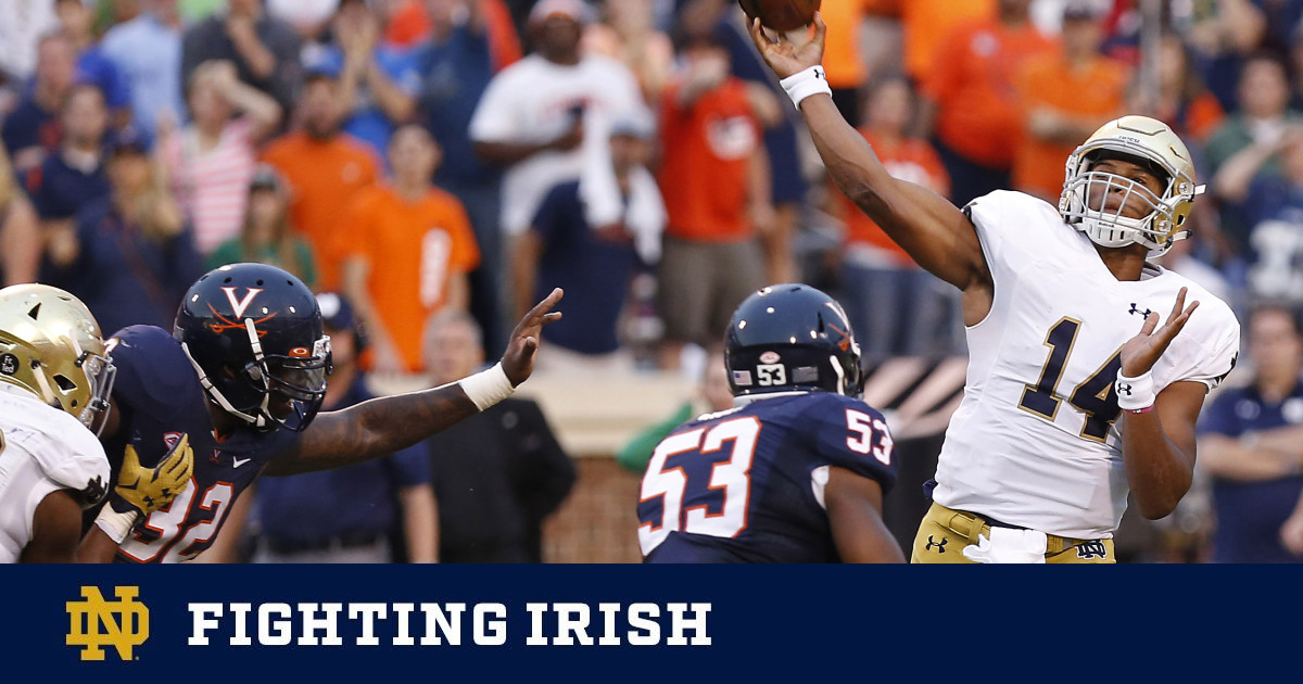 Looking to Improve to 3-0, Irish Host Georgia Tech – Notre Dame ...