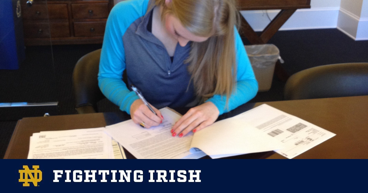 Irish Volleyball Inks Four On Signing Day – Notre Dame Fighting Irish ...