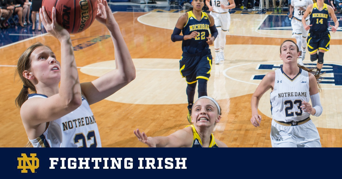 #4 Irish Reach Midpoint Of ACC Schedule Thursday At Virginia Tech ...