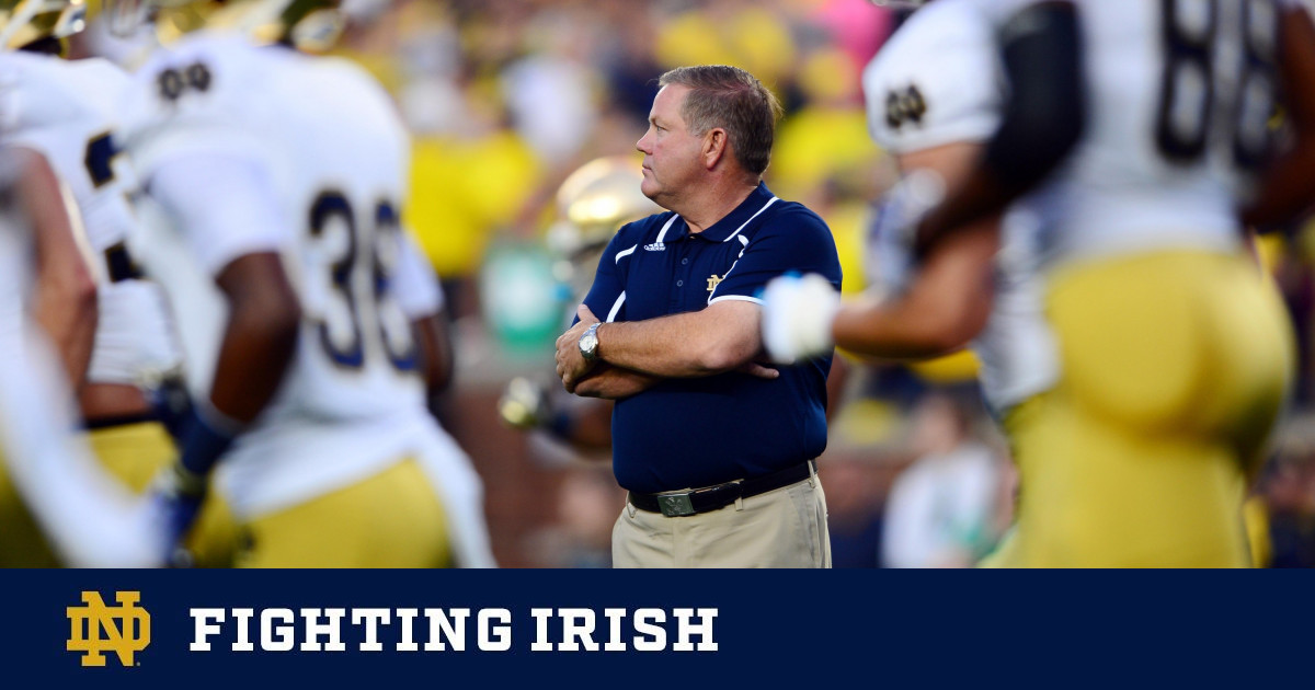Brian Kelly Michigan State Preview Transcript – Notre Dame Fighting ...