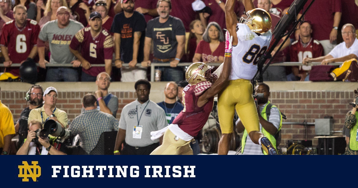 Corey Robinson Ends Playing Career – Notre Dame Fighting Irish ...