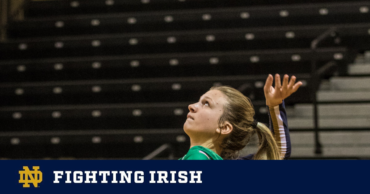 Volleyball Meet The Freshmen: Ryann DeJarld – Notre Dame Fighting Irish ...