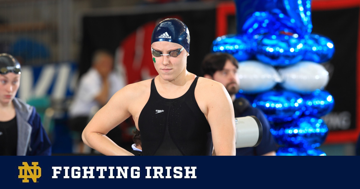 IRISH EXTRA: Senior Day Brings Special Moments For Notre Dame Swimming ...