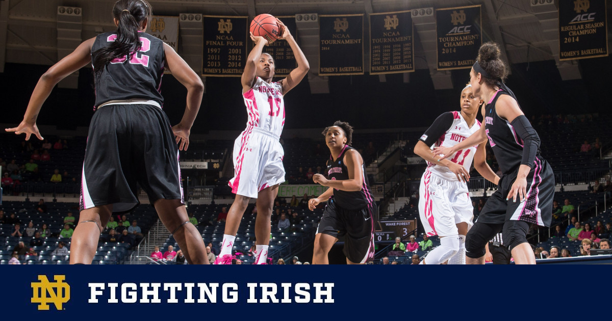 #4 Irish Continue ACC Home Slate Thursday Against Virginia – Notre Dame ...