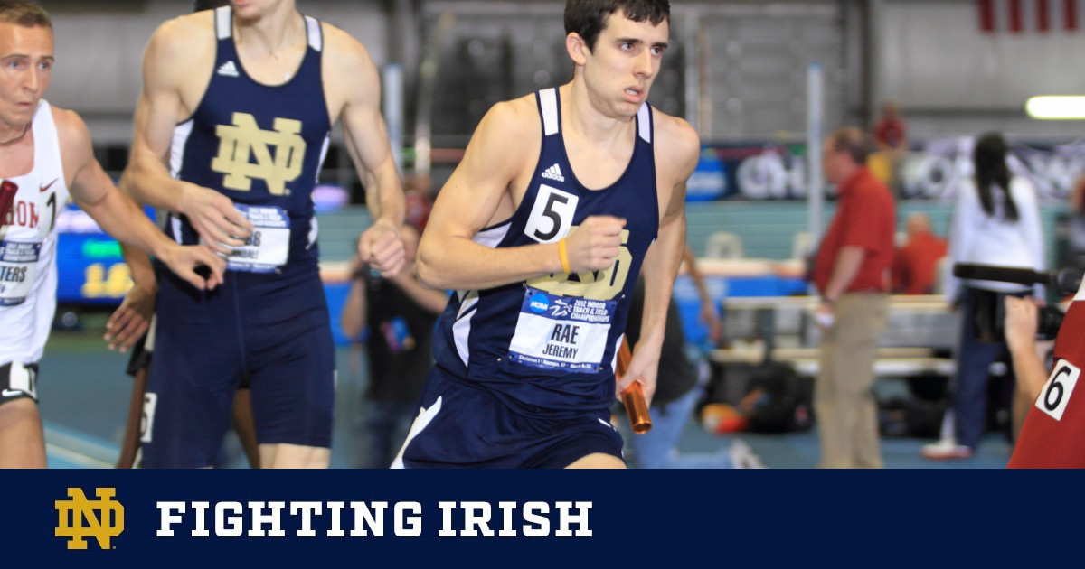 Rae Earns BIG EAST Men’s Track Athlete Of The Week Honors – Notre Dame ...