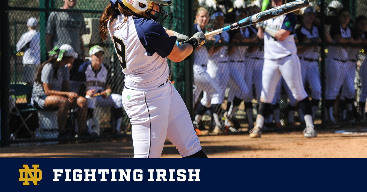 #22/21 Irish Split First ACC Doubleheader At Georgia Tech – Notre Dame ...
