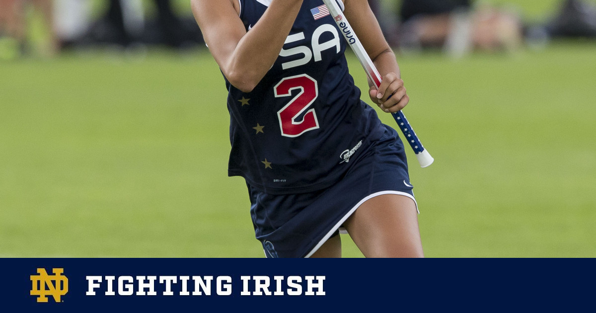 Ortega Named All-World; Team USA Claims Silver – Notre Dame Fighting ...