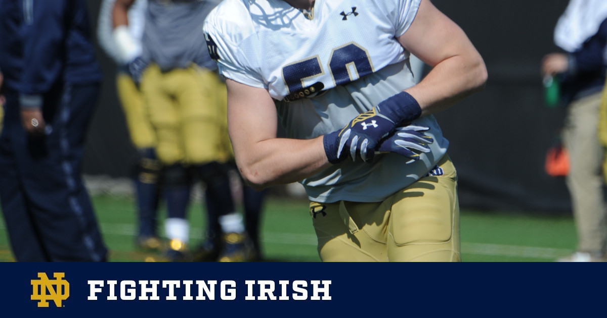 Irish Extra: Jarrett Grace’s Long Road To Recovery – Notre Dame ...