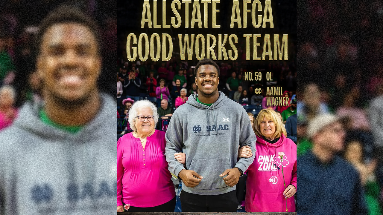 Wagner Selected to Allstate AFCA Good Works Team, Named Wuerffel Trophy Semifinalist