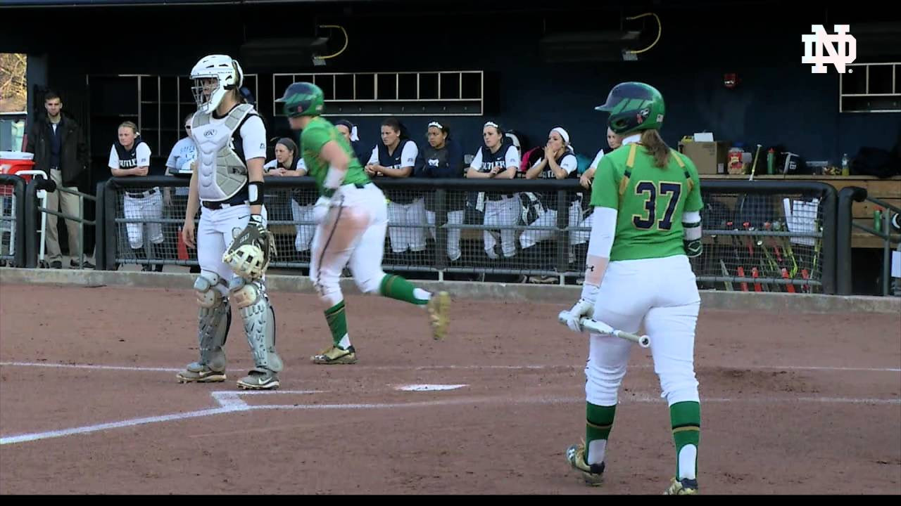 Notre Dame vs. Butler Softball Highlights – Notre Dame Fighting Irish ...