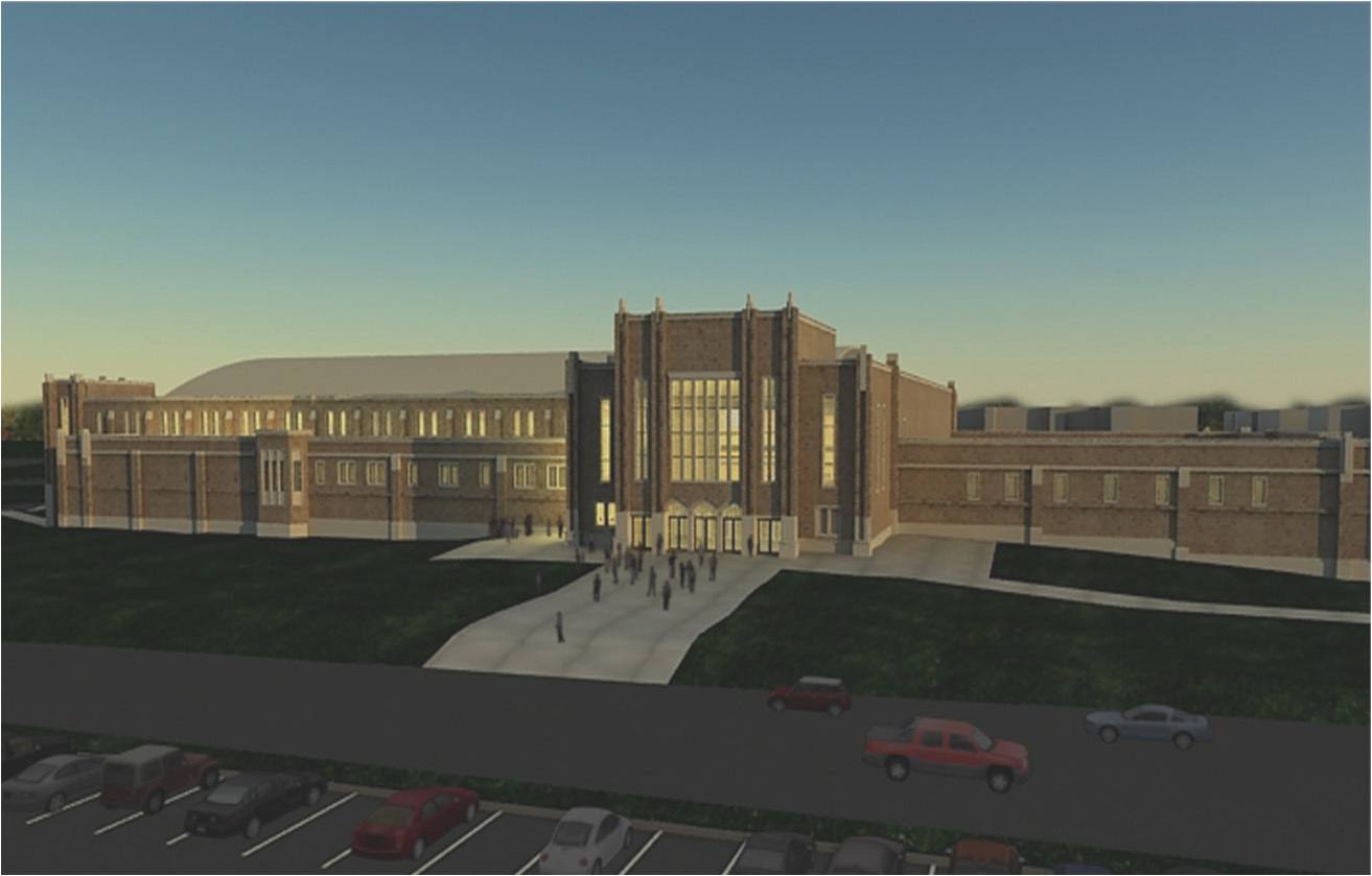 Compton Family Ice Arena Architectural Renderings – Notre Dame Fighting ...