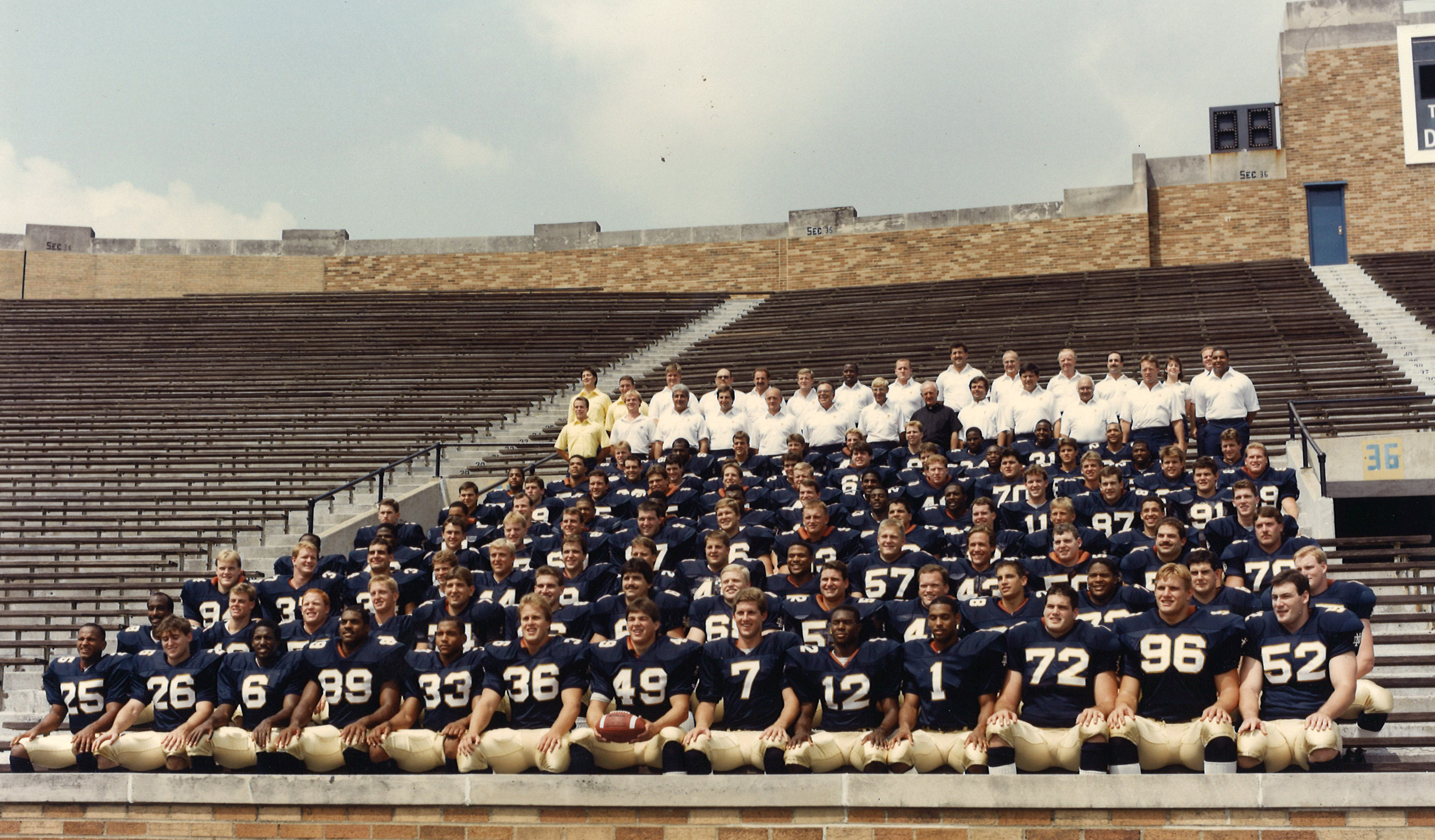 Bryan Fenton (’87, Manager) – 2017 Moose Krause Distinguished Service ...