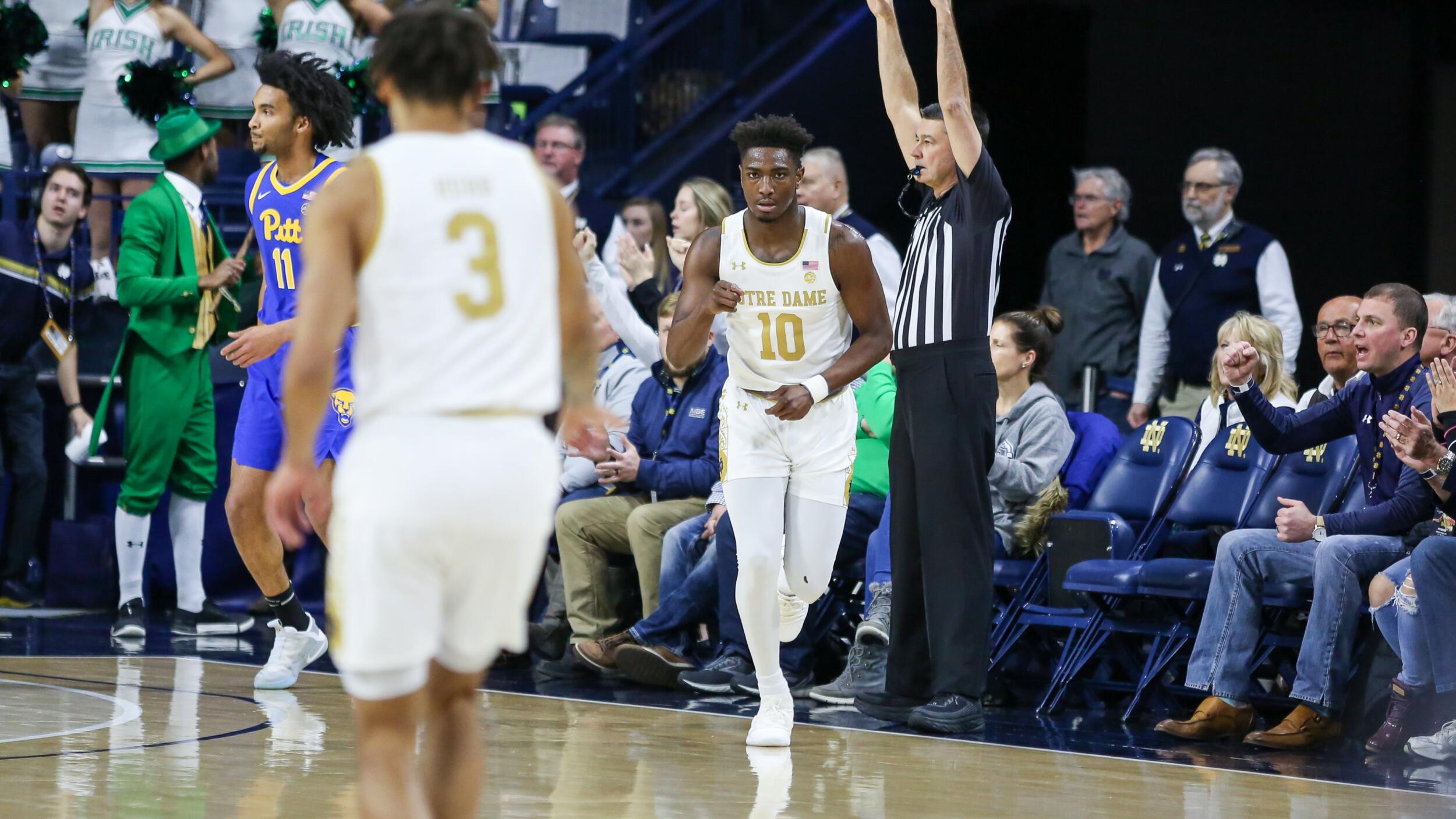 Gibbs Leads Irish In Win Over Pitt, 80-72 – Notre Dame Fighting Irish ...