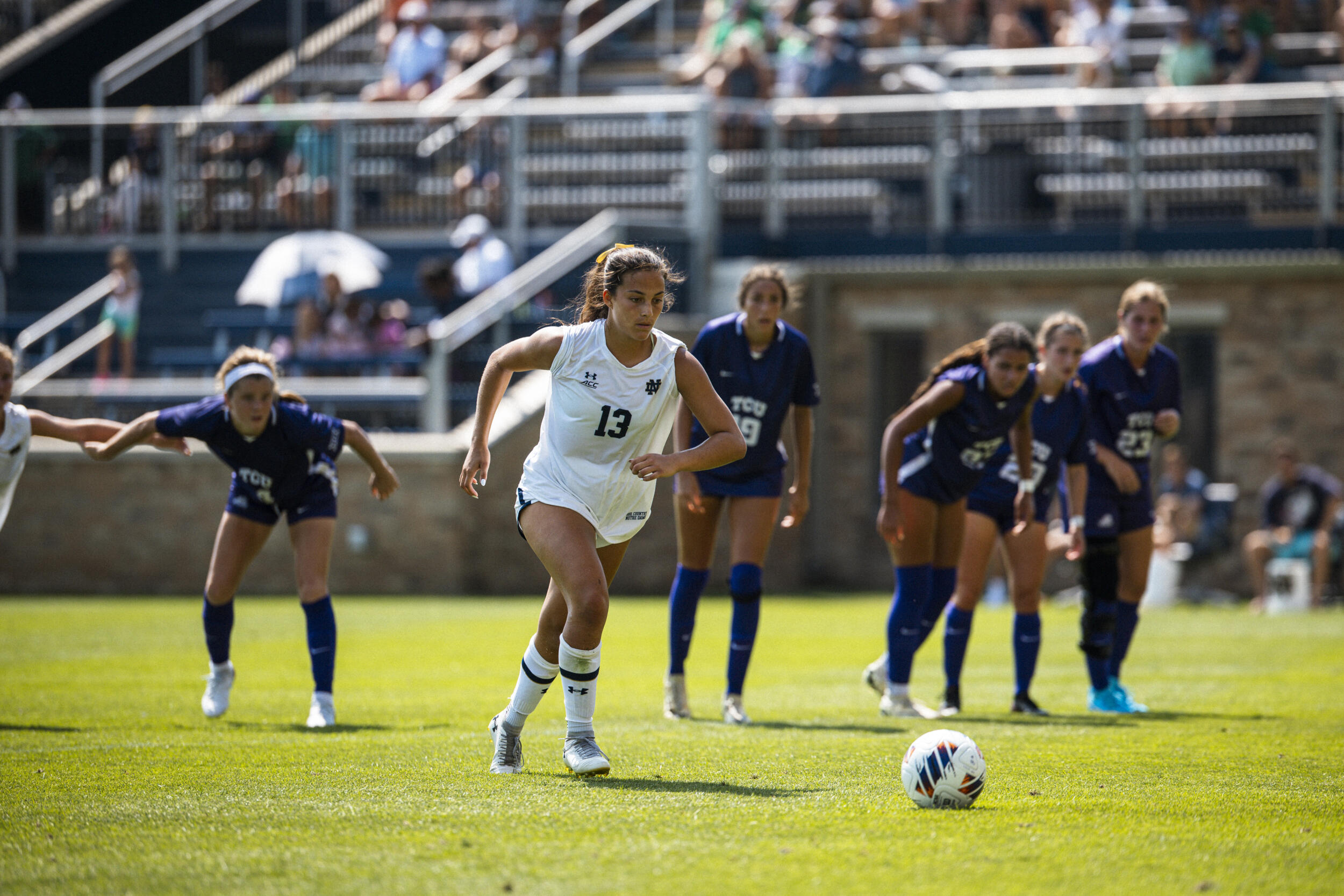#14 Irish Leap Past #13 Horned Frogs, 4-0 – Notre Dame Fighting Irish ...