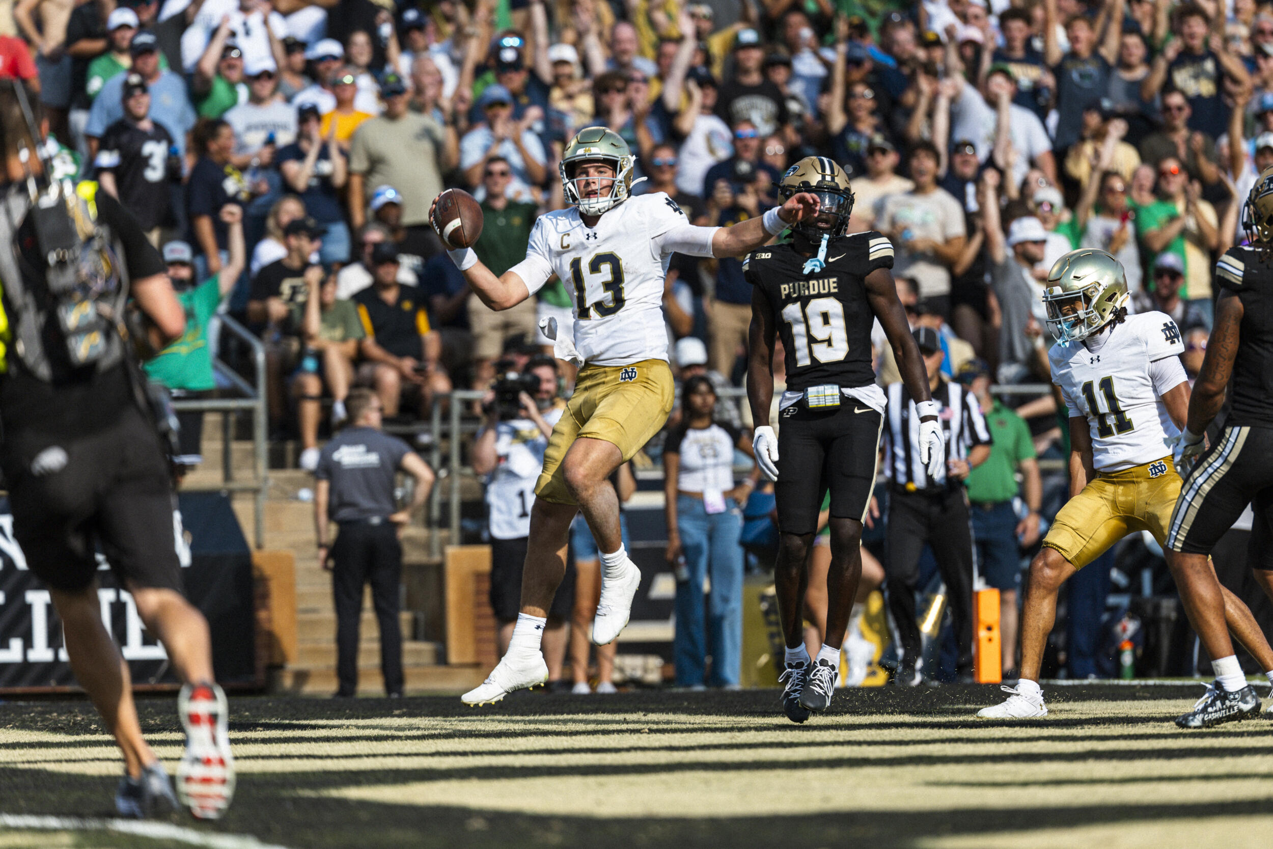 Irish Hammer Boilermakers 66-7 – Notre Dame Fighting Irish – Official ...