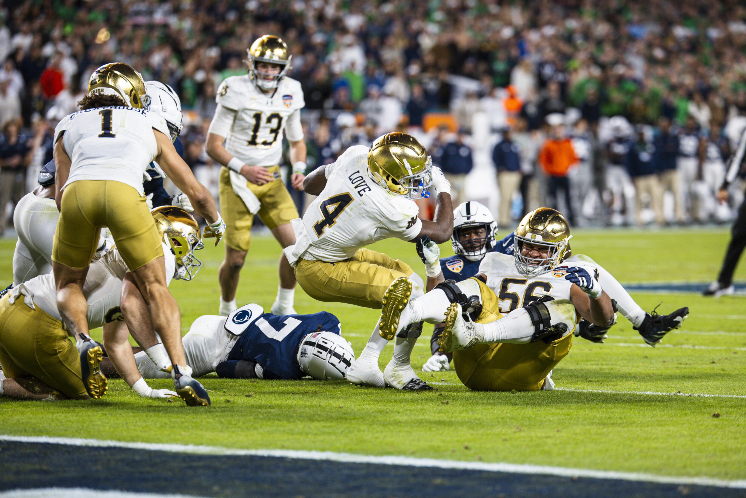 Notre Dame vs. Penn State – Orange Bowl Photo Recap – Notre Dame ...