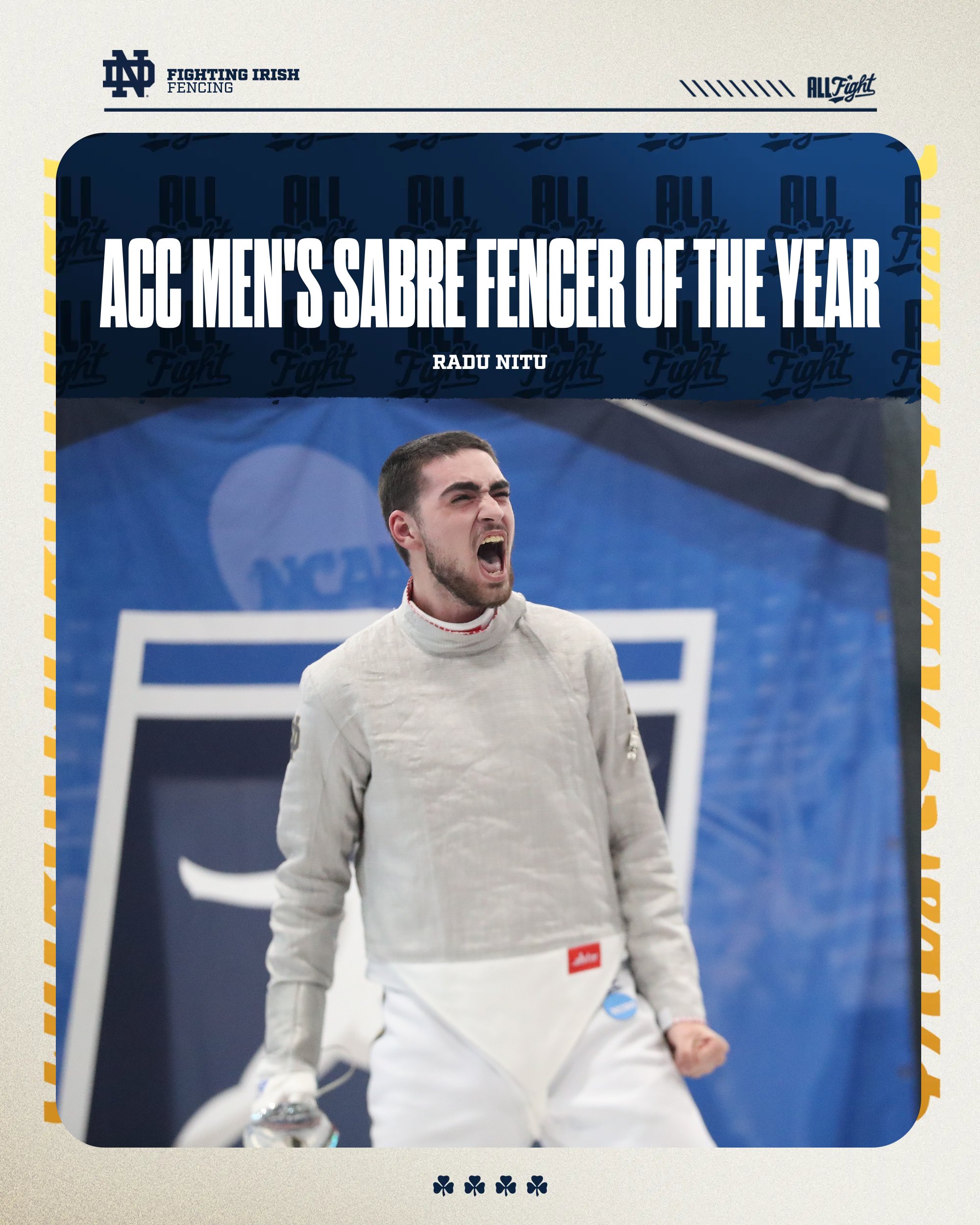 Irish Win Six ACC Fencing Season Awards – Notre Dame Fighting Irish ...